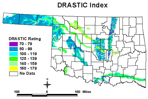 Oklahoma Water Resources Board: Vulnerability Assessment of Twelve ...